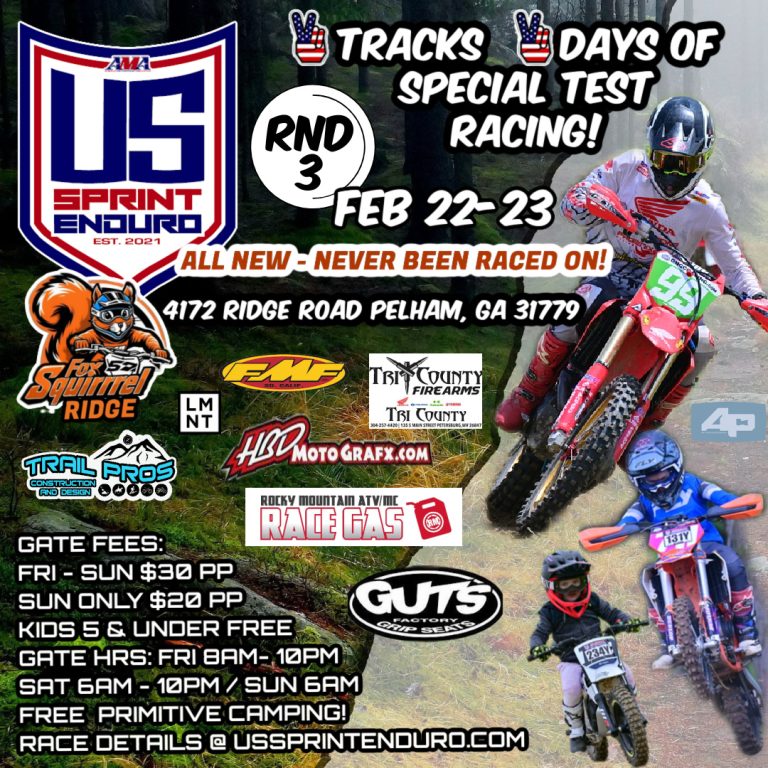 SCHEDULE & EVENT FLYERS – The Nation's Premier Sprint Enduro Series
