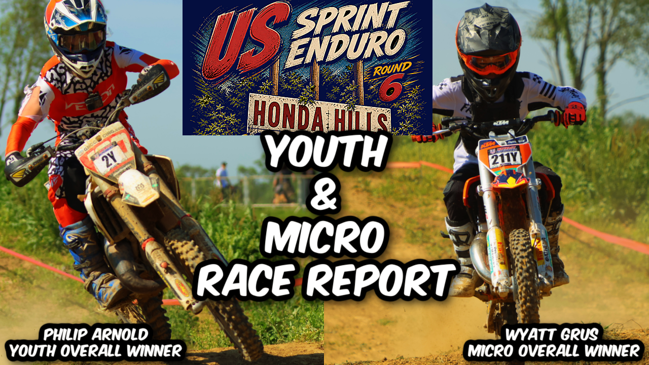 ROUND 6 YOUTH RACE REPORT – The Nation's Premier Sprint Enduro Series